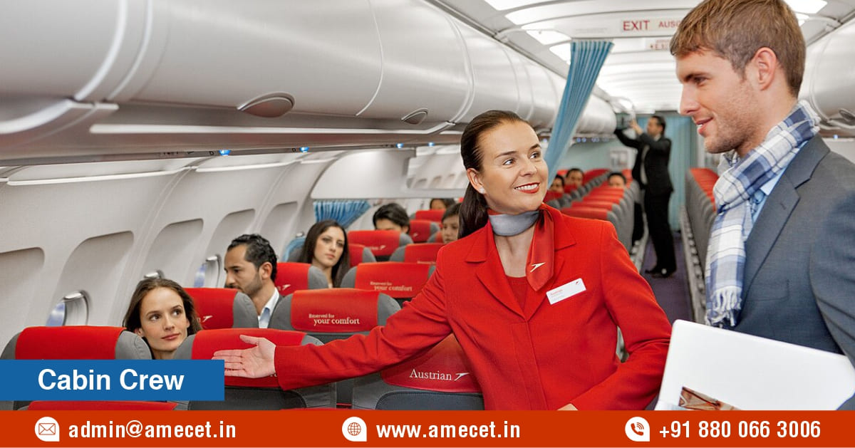 What Does a Cabin Crew Member Do? – AME CET Blog